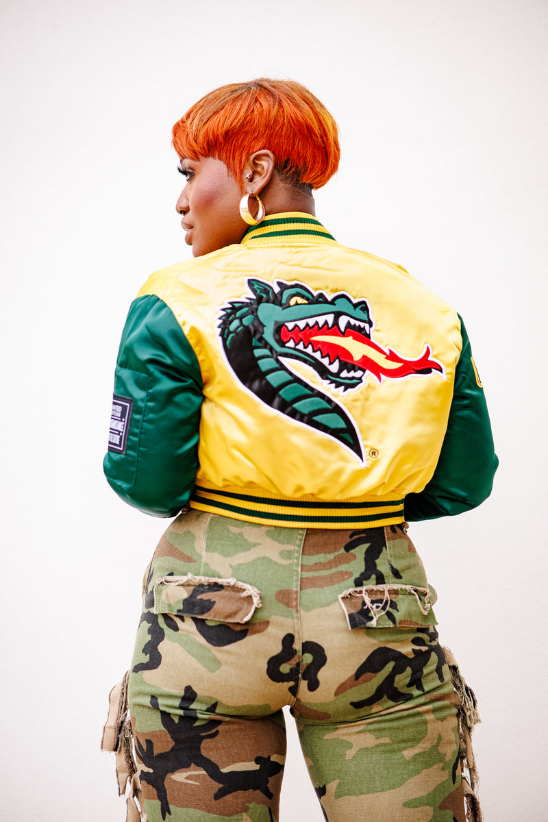 UAB Blazers Limited Edition CROPPED Satin Jacket – Black Renaissance ...