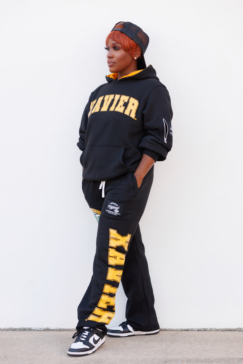 Xavier Arch Unisex Hoodie – Black Renaissance Clothing